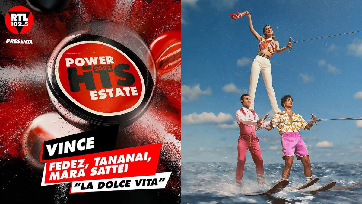 Power Hits Estate 2022: vincono Fedez, Tananai e Mara Sattei