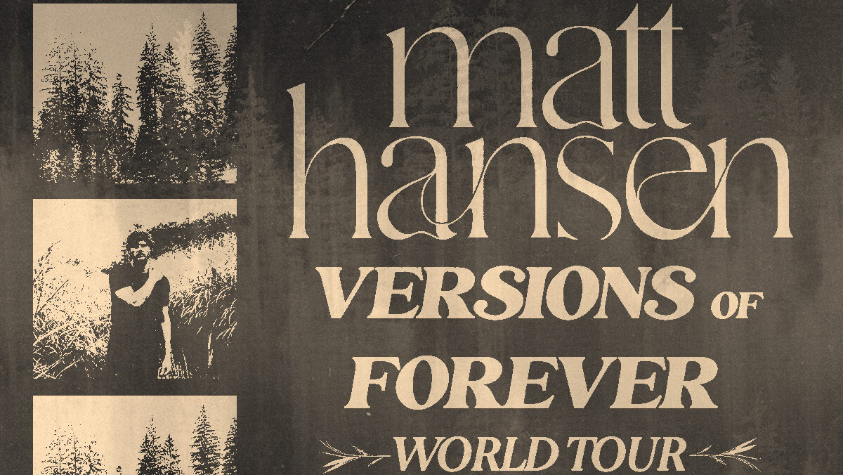 Matt Hansen, nel 2025 l'unica data italiana del "Versions Of Forever ...